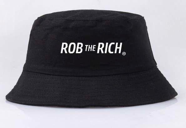 RTR Bucket Hat - Black – Rob the Rich