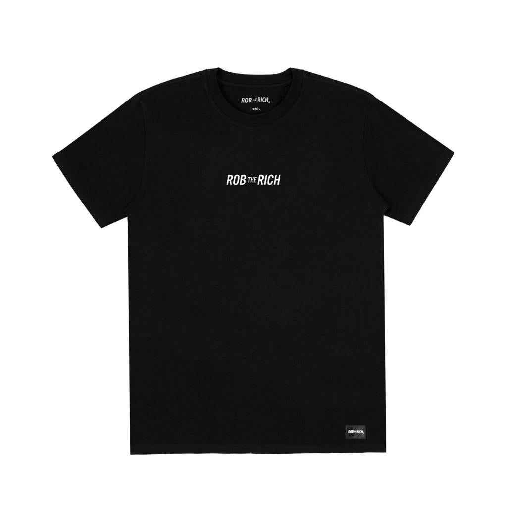 RTR Classic Tee - Black – Rob the Rich